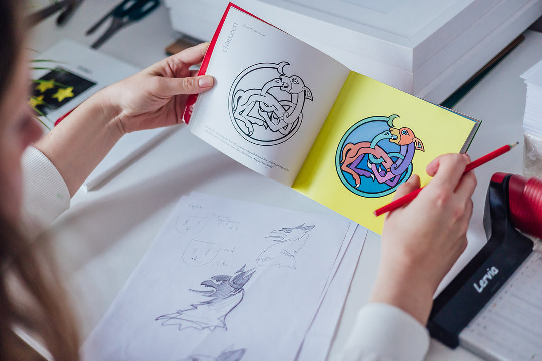 The Process of our contemporary family crests – Celtic Clans