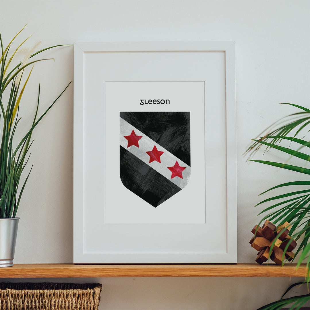 Gleeson Family Crest – Celtic Clans