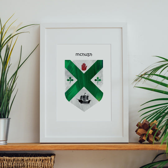 McHugh Family Crest – Celtic Clans