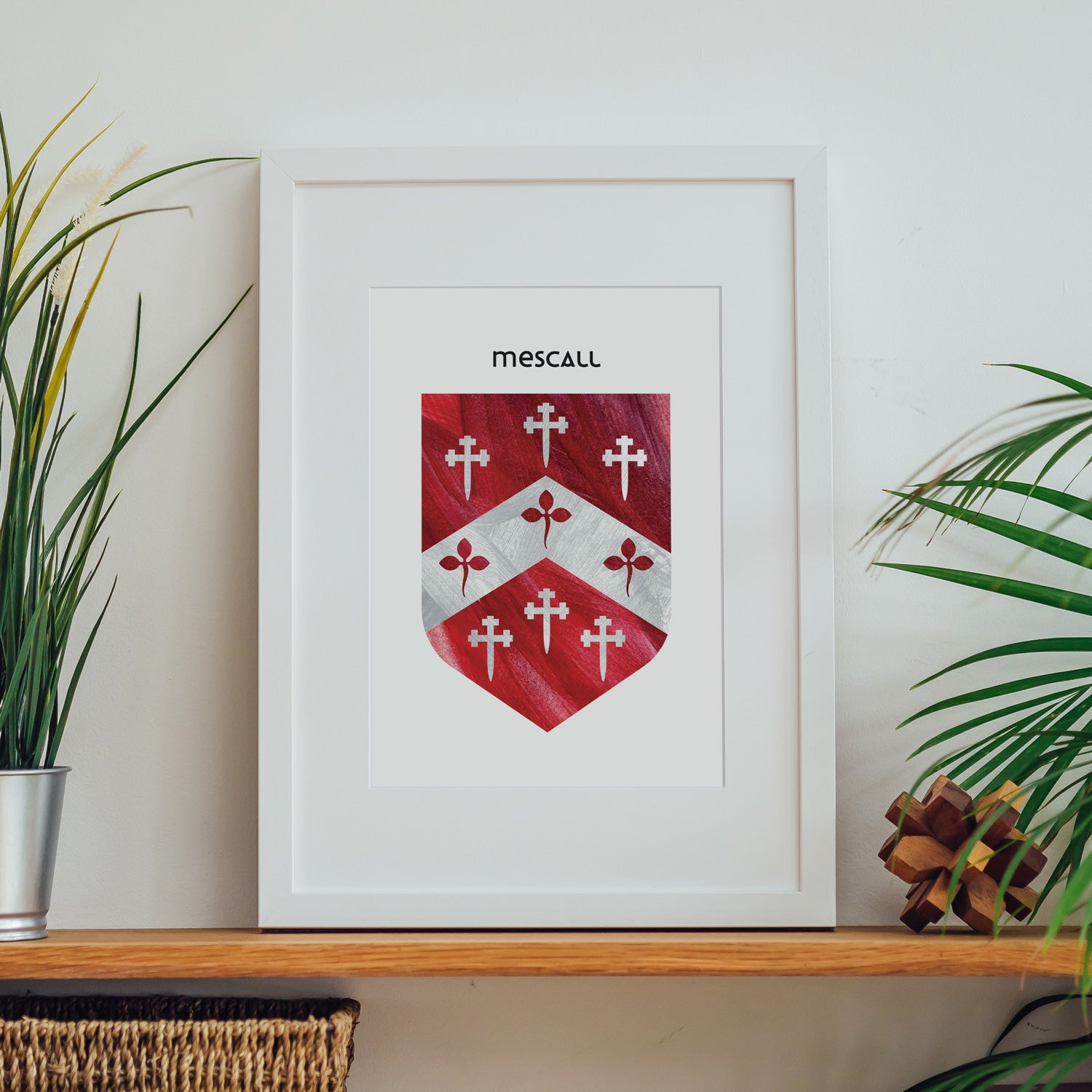 Mescall Family Crest – Celtic Clans