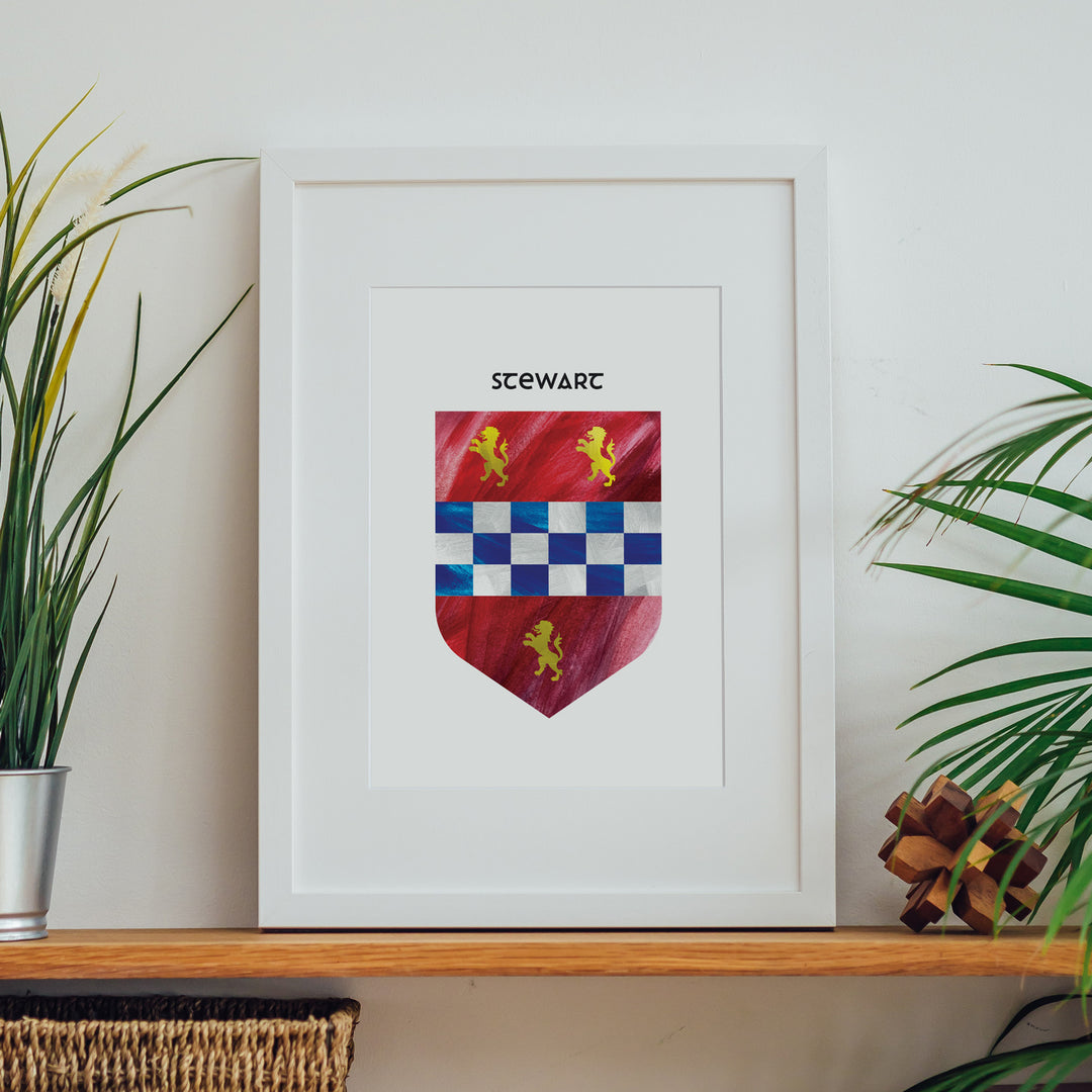 Stewart Family Crest – Celtic Clans
